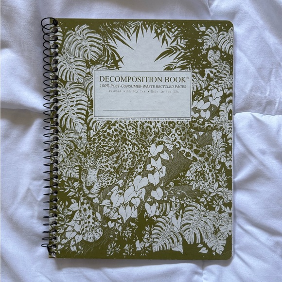 decomposition notebooks | Other | Green And White Decomposition Book ...